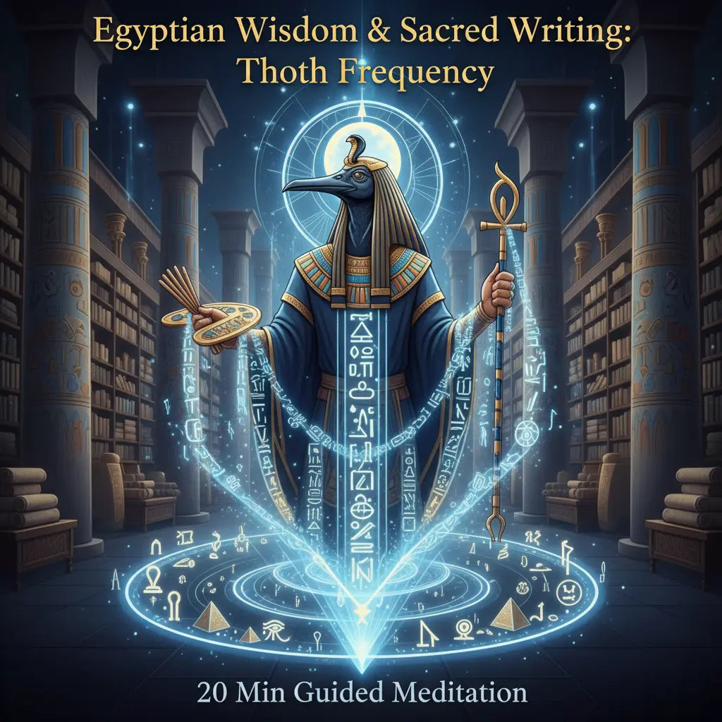Egyptian Thoth Wisdom Sacred Writing Meditation - 20min – Nicole's ...