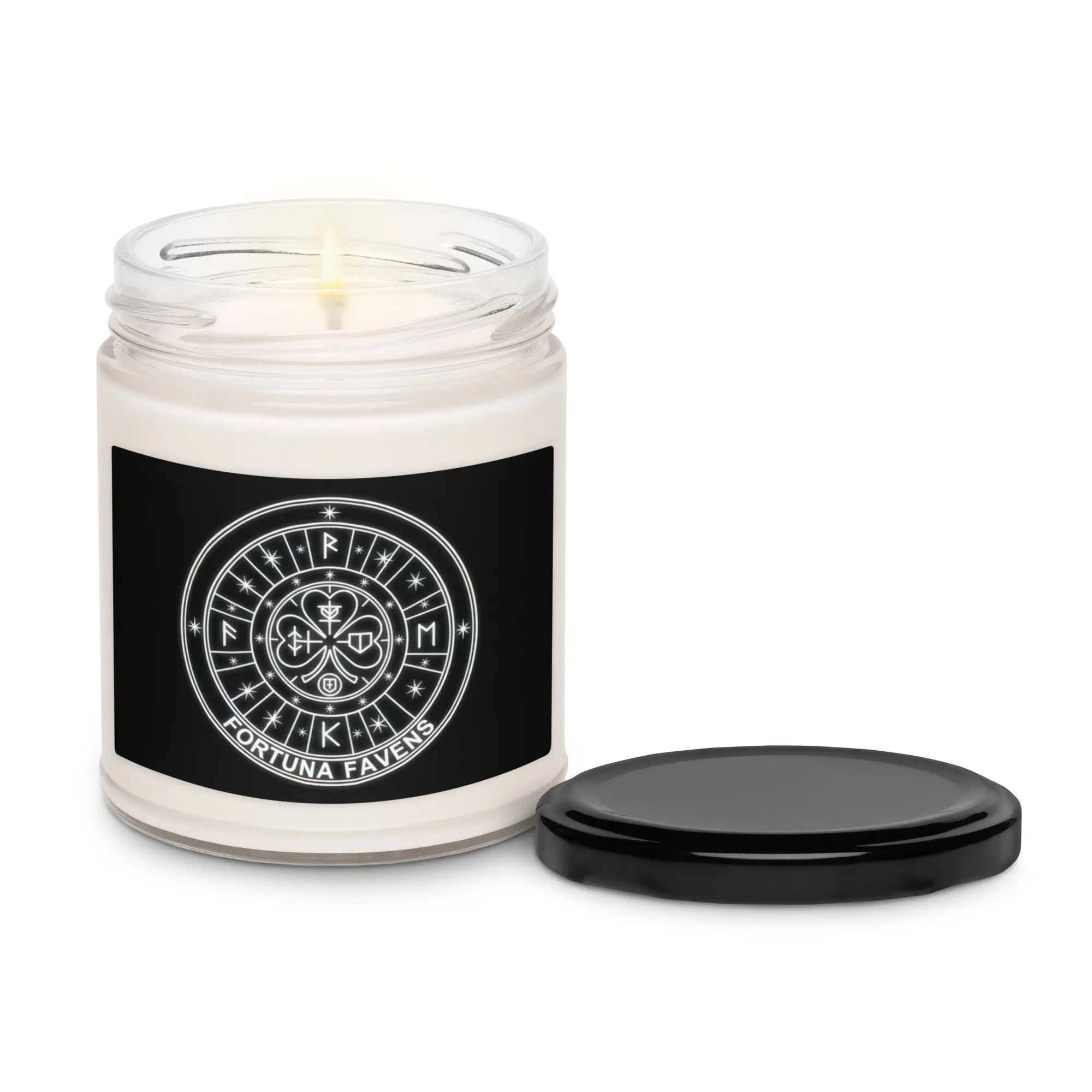 Good Luck Magic Circle Candle - Fortuna Favens | Fortune Ritual ...